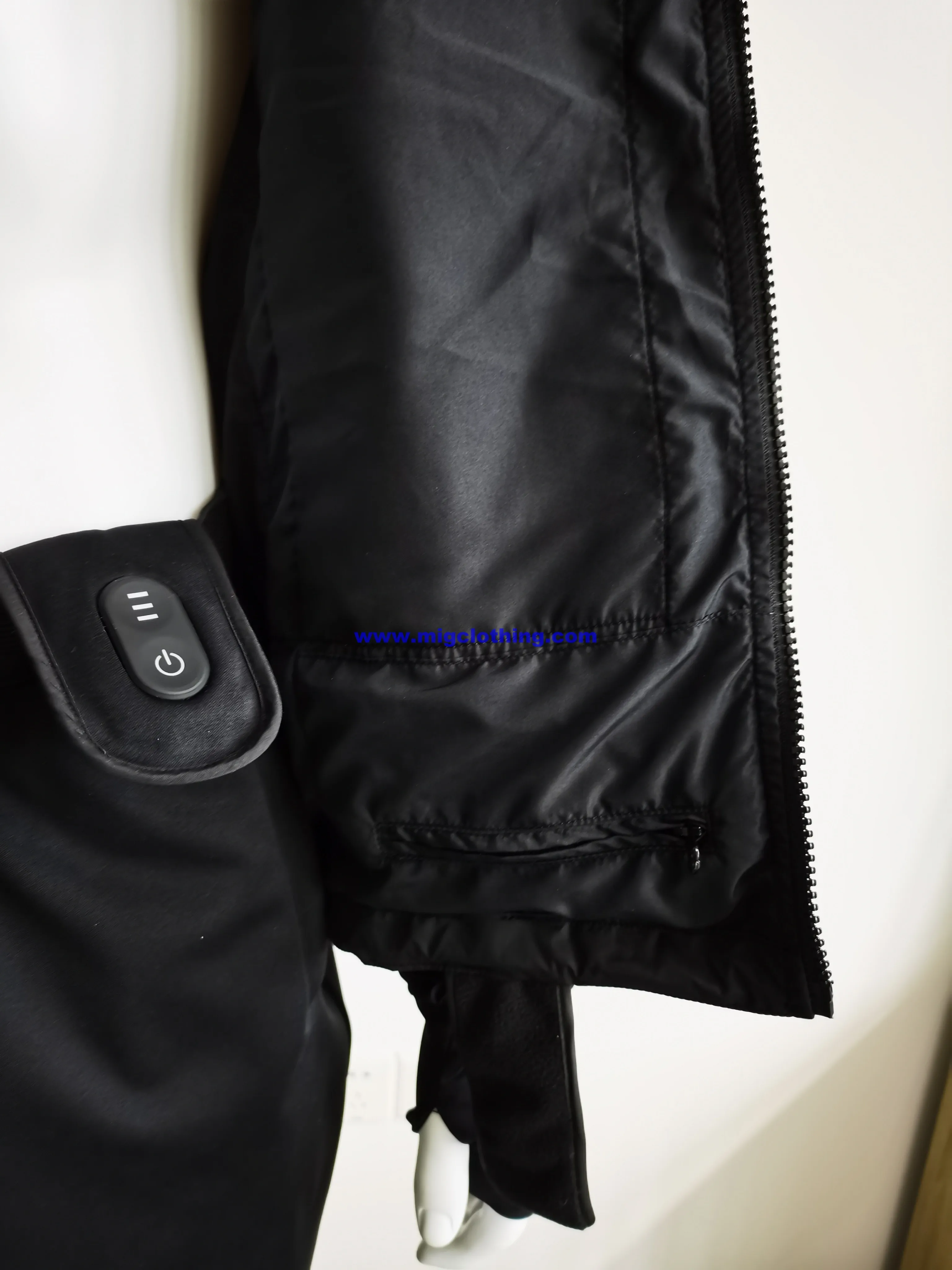 Logo Custom Winter Outerwear Apparel Electric Heated Clothing ...