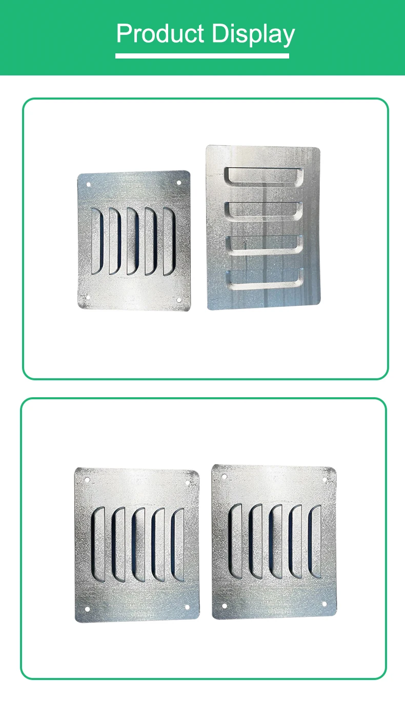 Louver Wooden Box Ventilation - Efficient Heat Dissipation