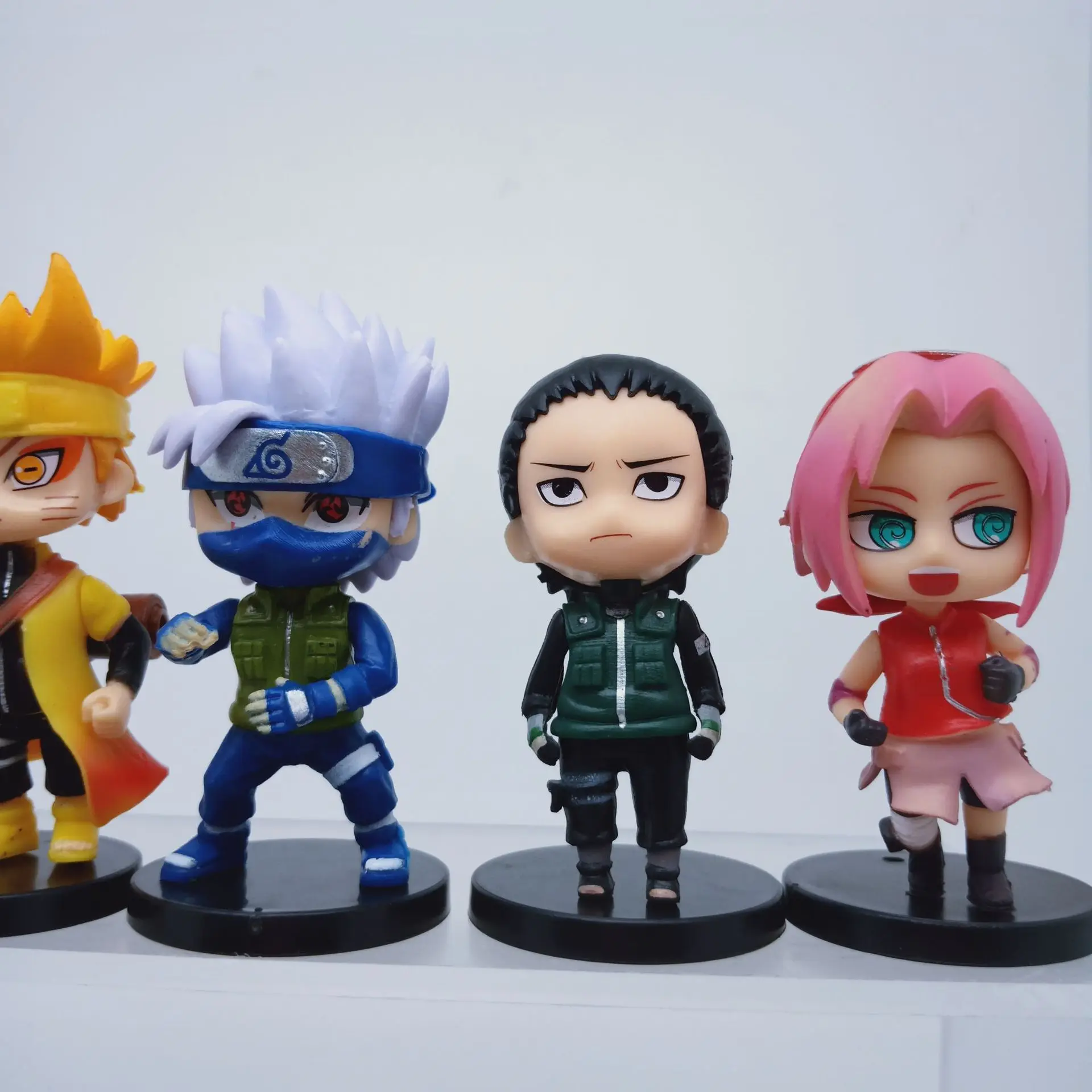 12 Pcs/set Narutos Figure Set Collection Model Toys Mini Pvc Anime ...
