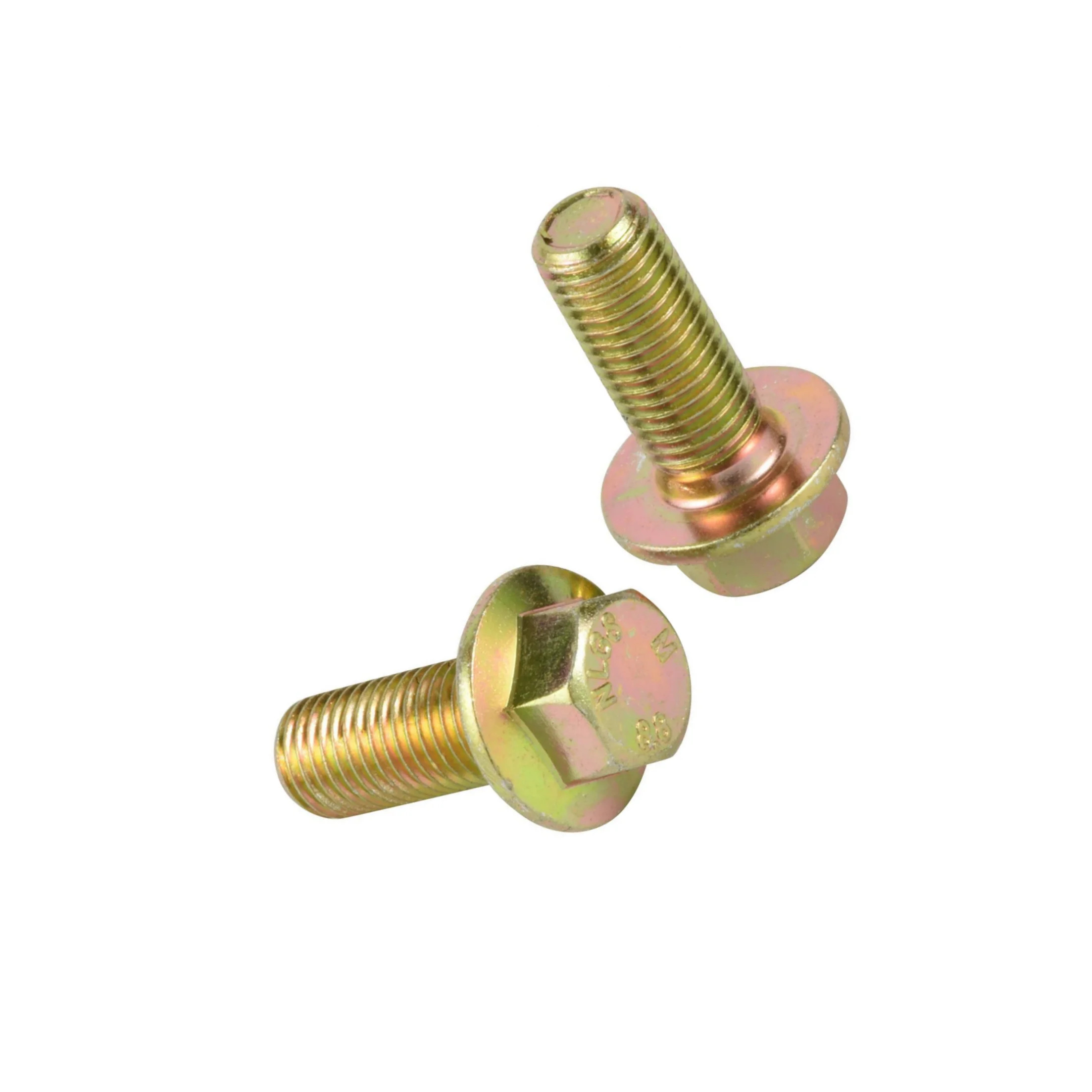 Din6921 Steel Stainless Carbon Steel White Zinc Hex Flange Screws - Buy ...