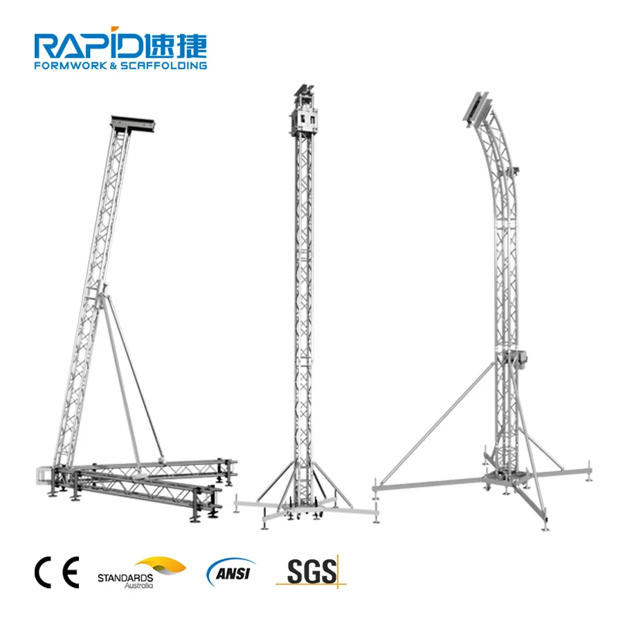 Aluminum Roof Truss System with Stage for Concert Aluminum Stage ...