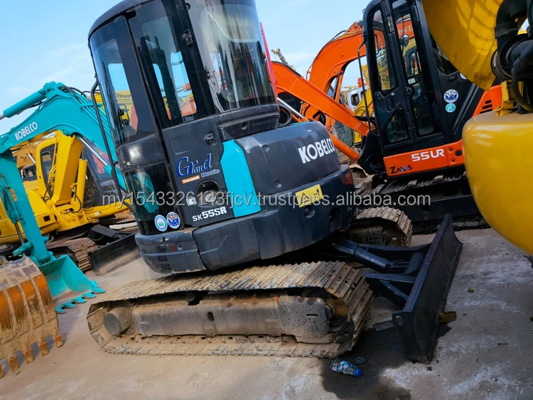 Used 5.5ton KOBELCO Sk55 Excavator with Good Condition| Alibaba.com