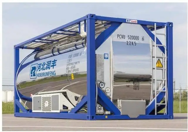 20 Foot ISO Tank Container for Liquid Gas Storage & Transport