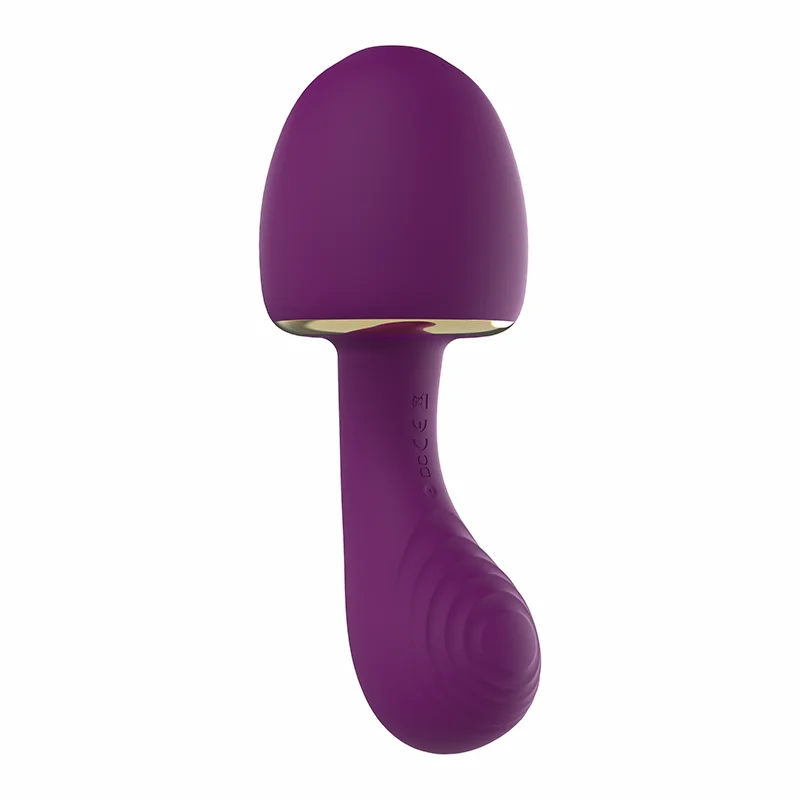 Mushroom Shaped Clitoral Dual Motor Vibrators Massager Sex Products