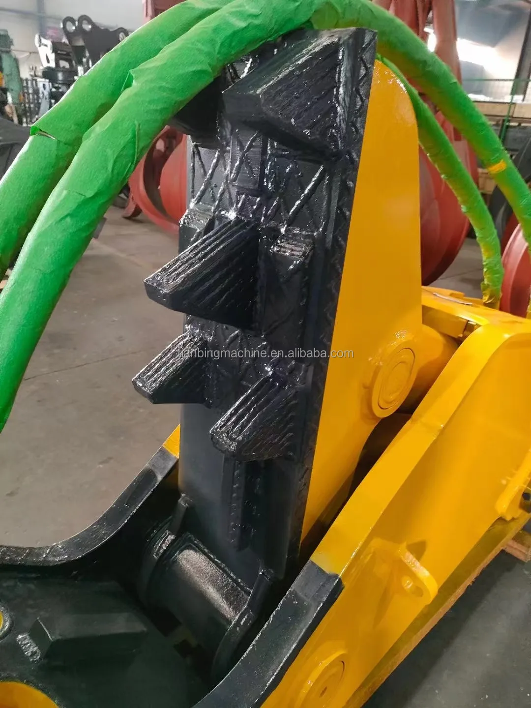 Construction Machinery Demolition Work Excavator Attachments Hydraulic ...