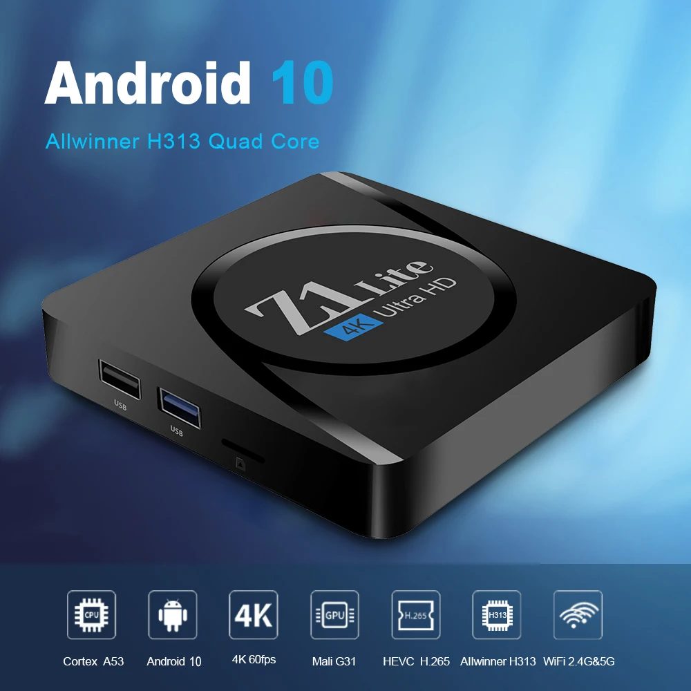 TV BOX iptv subscription Allwinner H313 4K Media Player Android 11 ...