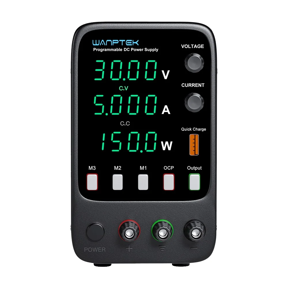 Wanptek Bench Dc Adjustable Power Supply,Dc Power Source,30v 5a 150w,Lab,Electronics Design ...