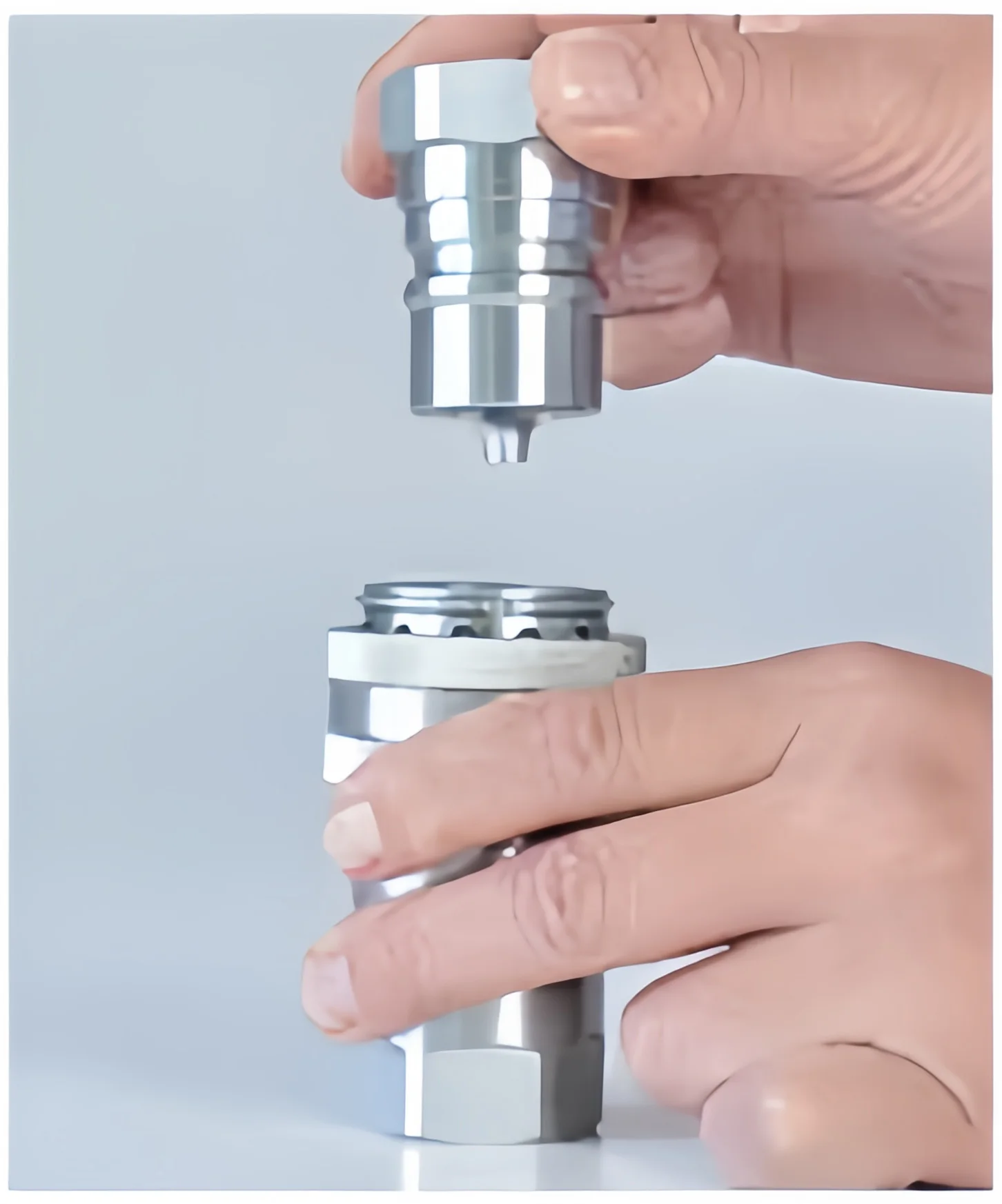 Kze Hydraulic Quick Coupling Open and Closed Double Self-Sealing Oil ...