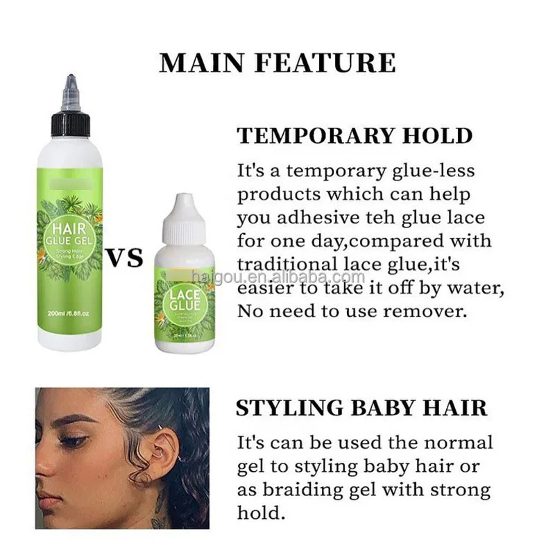 New Wig Install Boxes Private Label Lace Wig Kit Packaging Waterproof ...