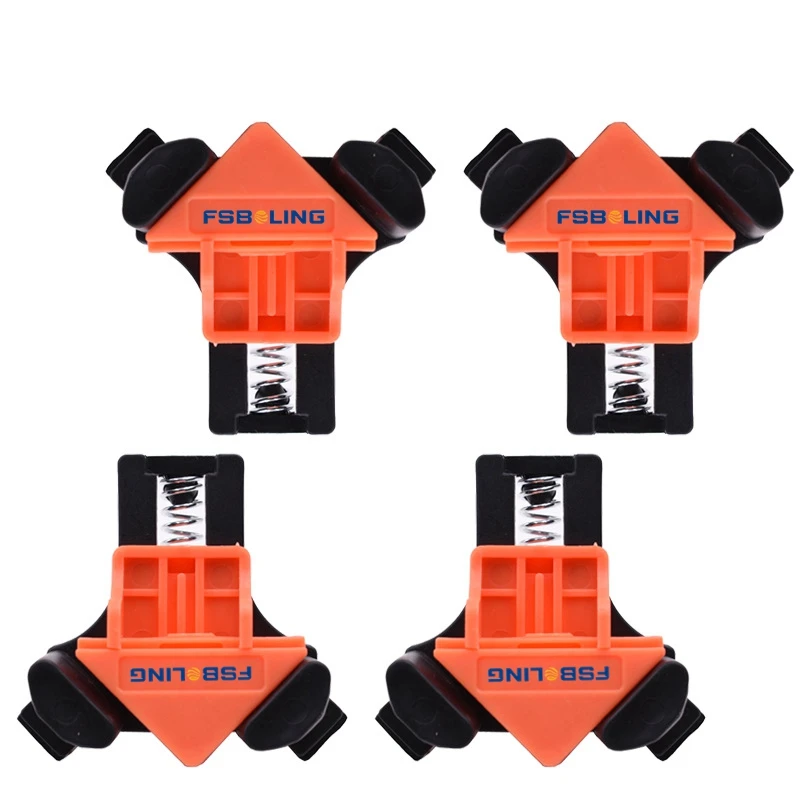 Adjustable Spring Loaded Right Angle Woodworking Clamp - Buy Picture ...