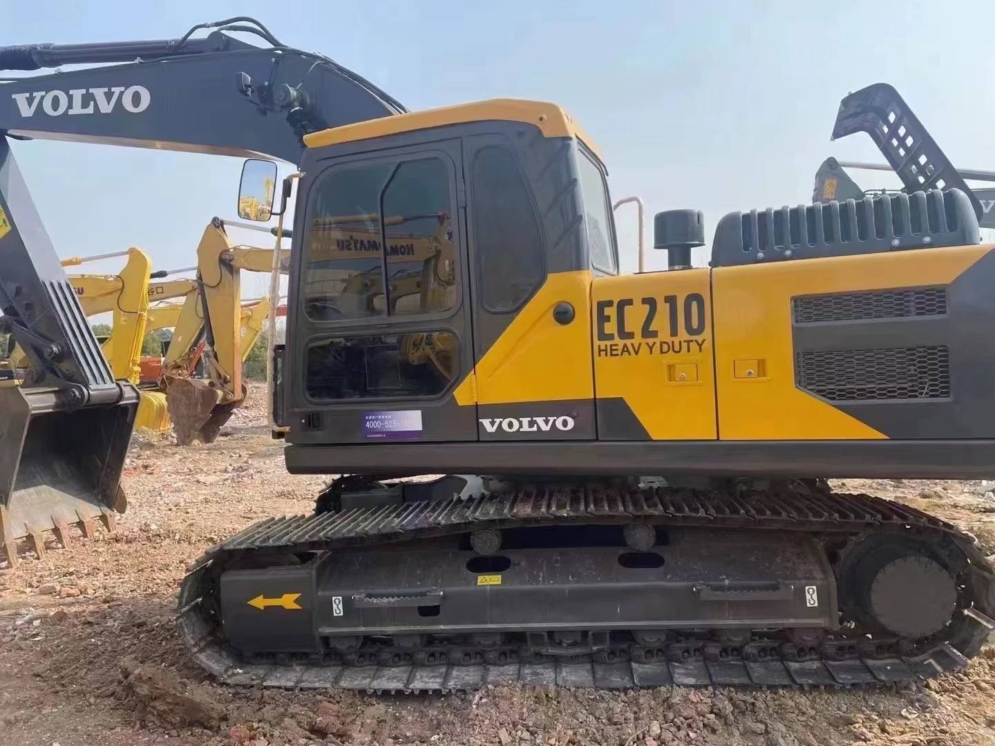 Original Volvo High Quality 100% Used Volvo Ec210b Excavator In Stock ...