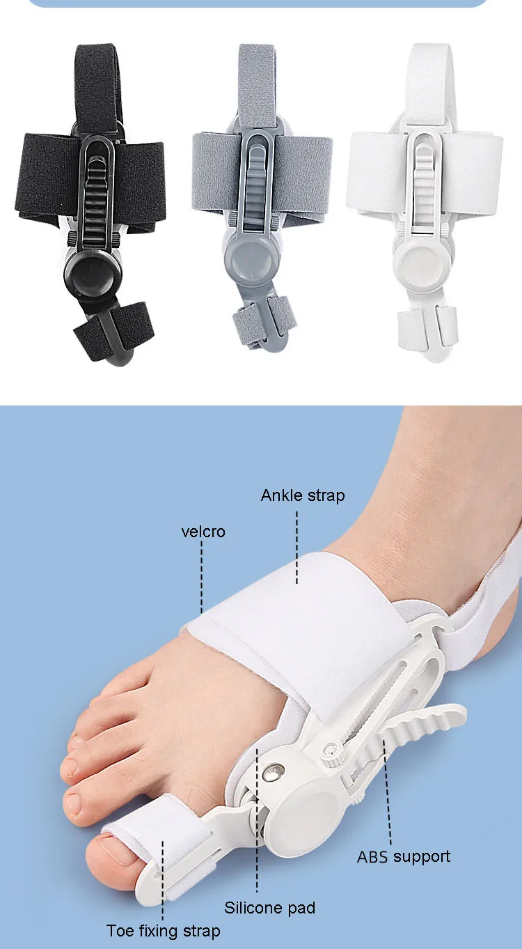 Thumb Adjustable ABS/Nylon Orthosis Toe Separator (Multi-color) for ...