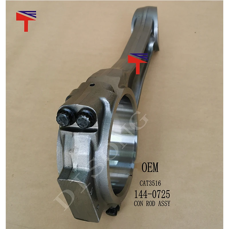 Machinery Engine Connecting Rod 144-0725 For Generator Set 3508 3512 ...