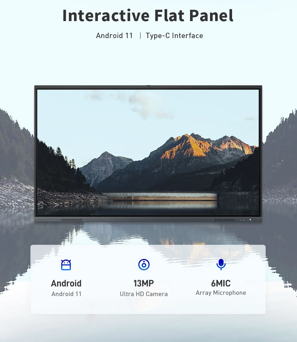 Professional Custom Large Size 100 Inch Interactive Whiteboard Dual ...