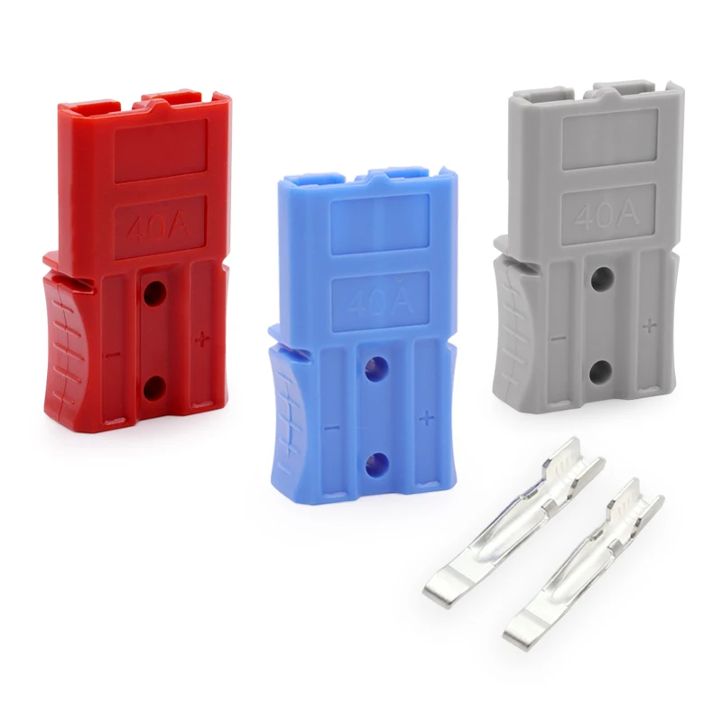 Factory Direct Sale Quick Connect 2-Pole Forklift Plug Socket 40A 600v ...