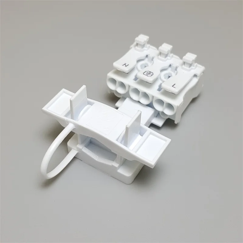 Plastic SR1 SR2 Cable Clamp Fit for Terminal Block 923 P02 Wire Clip ...