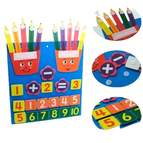 Rts Kids Preschool Math Counters Toys Early Educational Mathematics ...