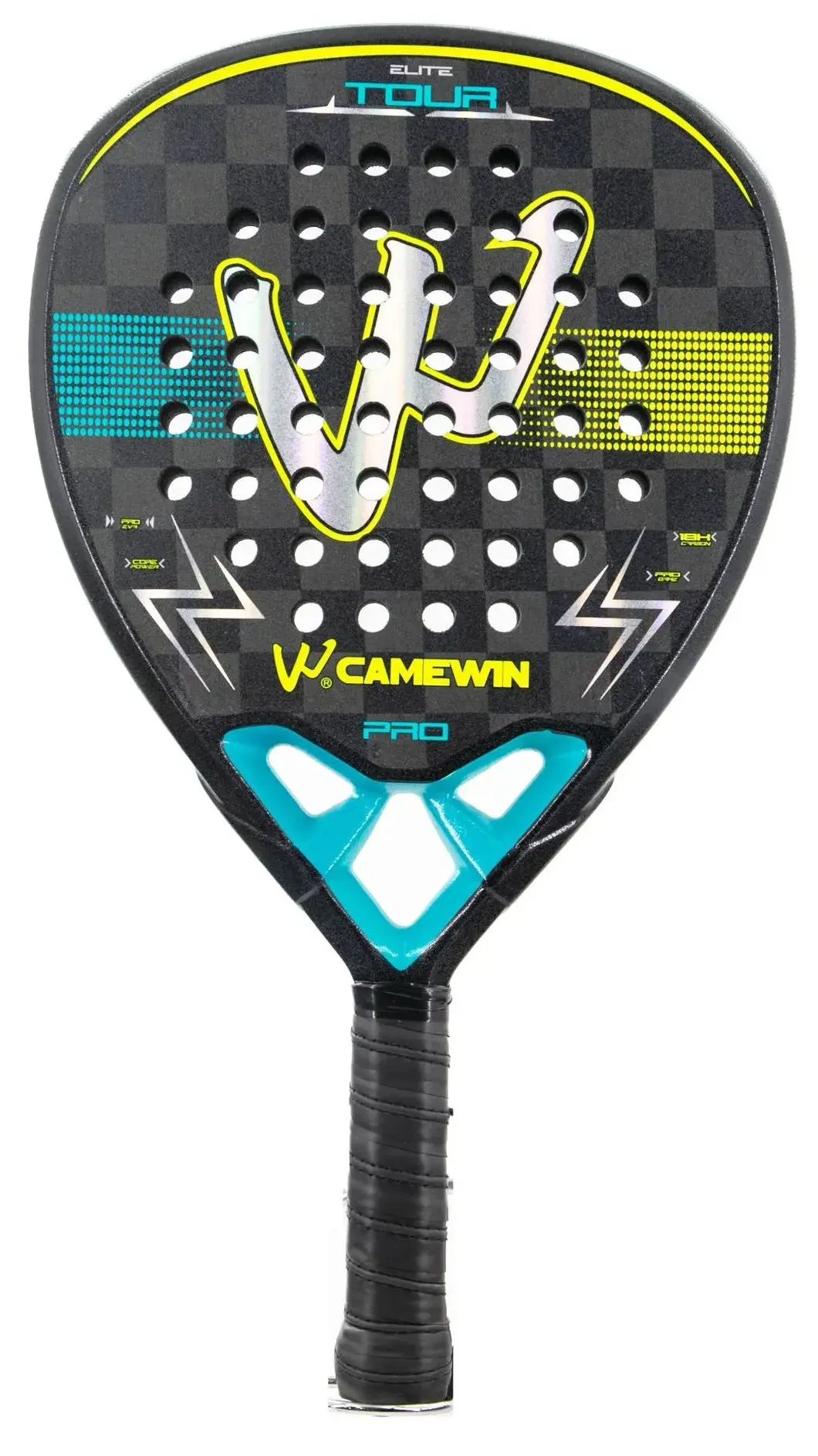 Padel Tennis Rackets Carbon Fiber With Eva Memory Flex Foam Core Paddle ...
