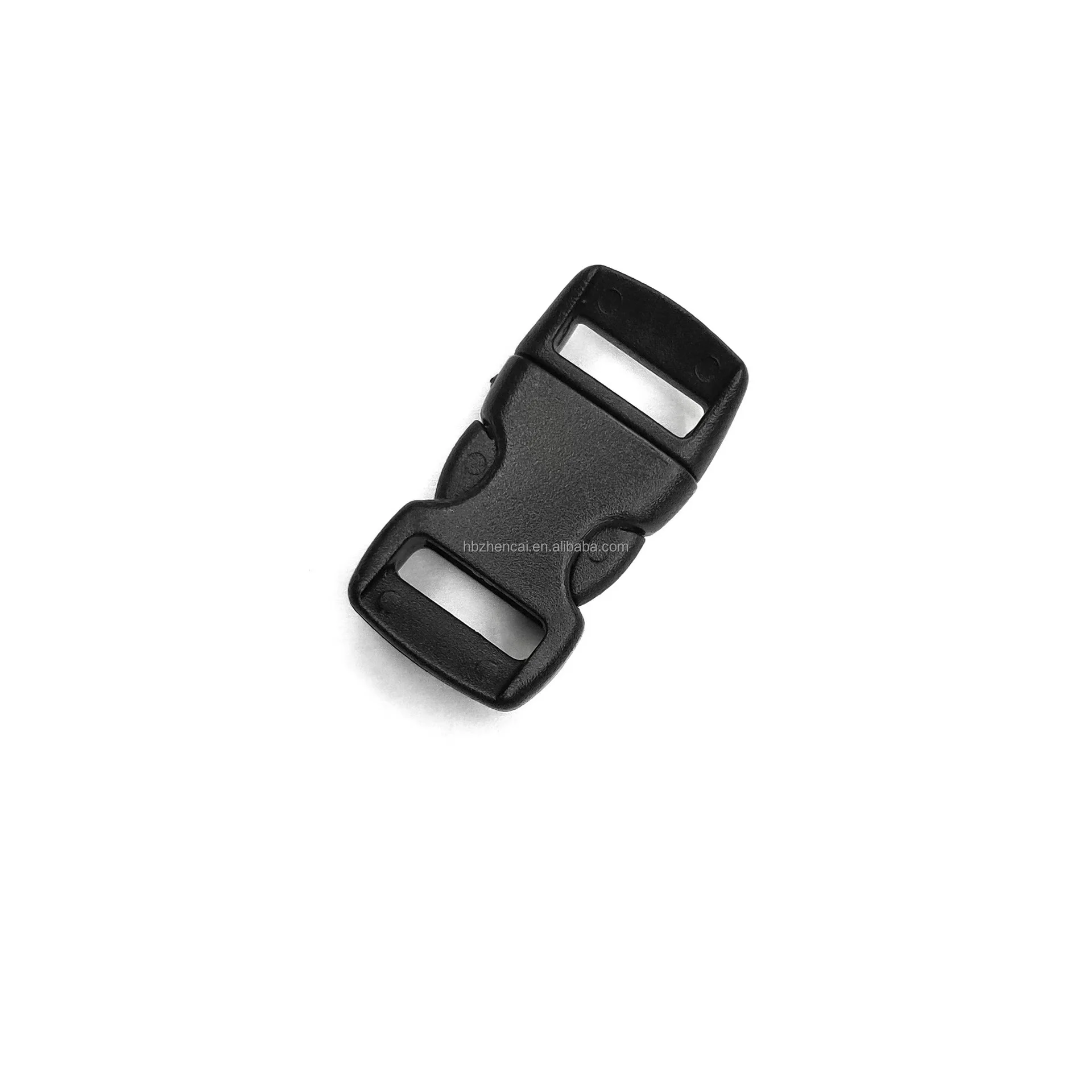 10mm Small Black Plastic Clip Buckle Recycled Strap Belt with Printed ...