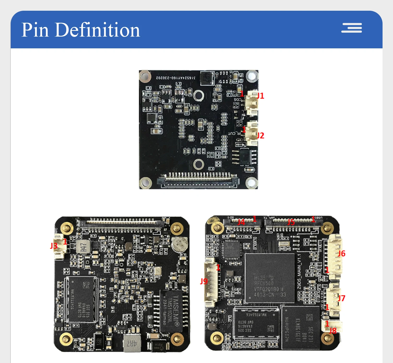 IMX585 USB3.0 Camera Module - 8MP Superstarlight Sensor