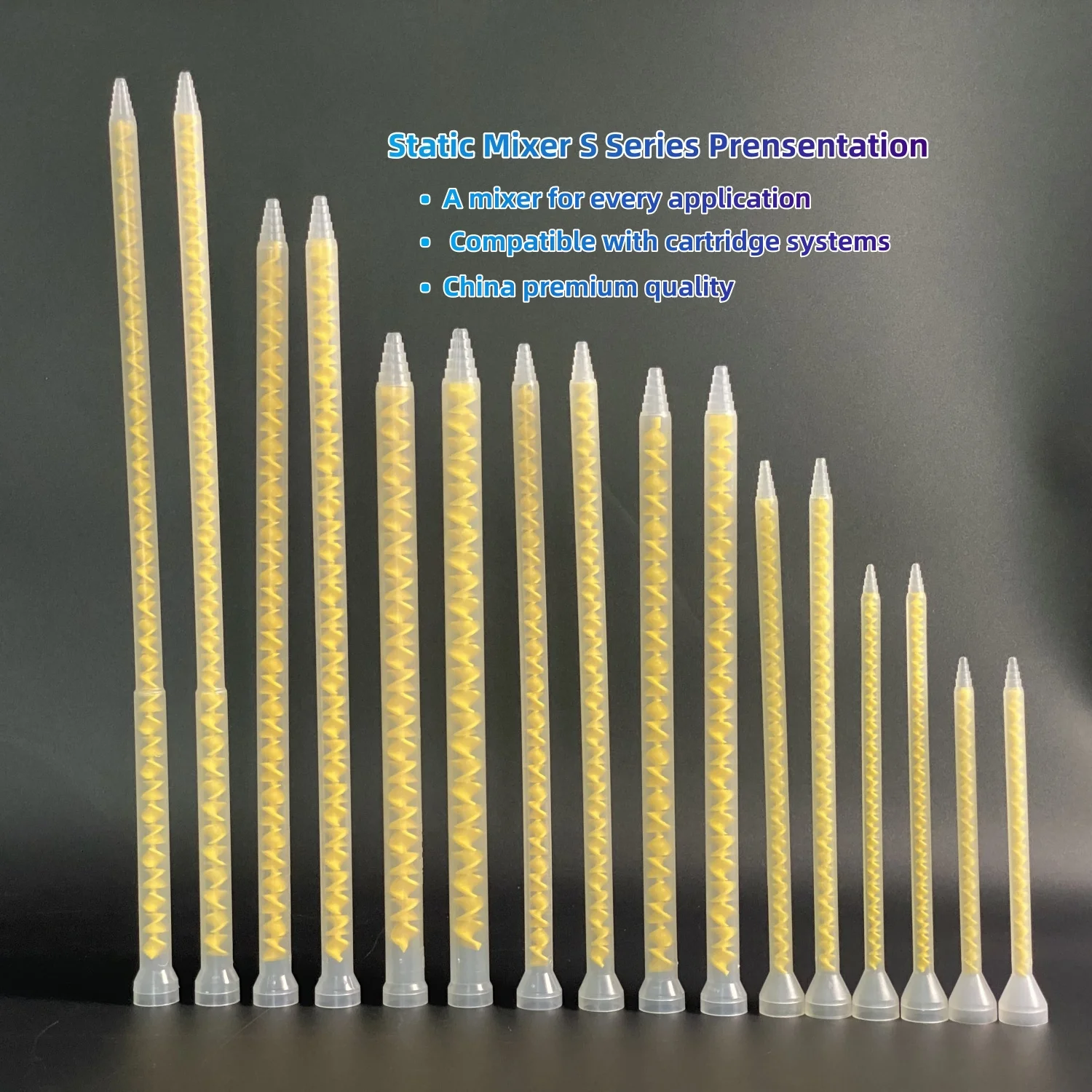 MS 10-24T MS10 24 Machine Glue Static Mixer High Quality Epoxy Resin ...