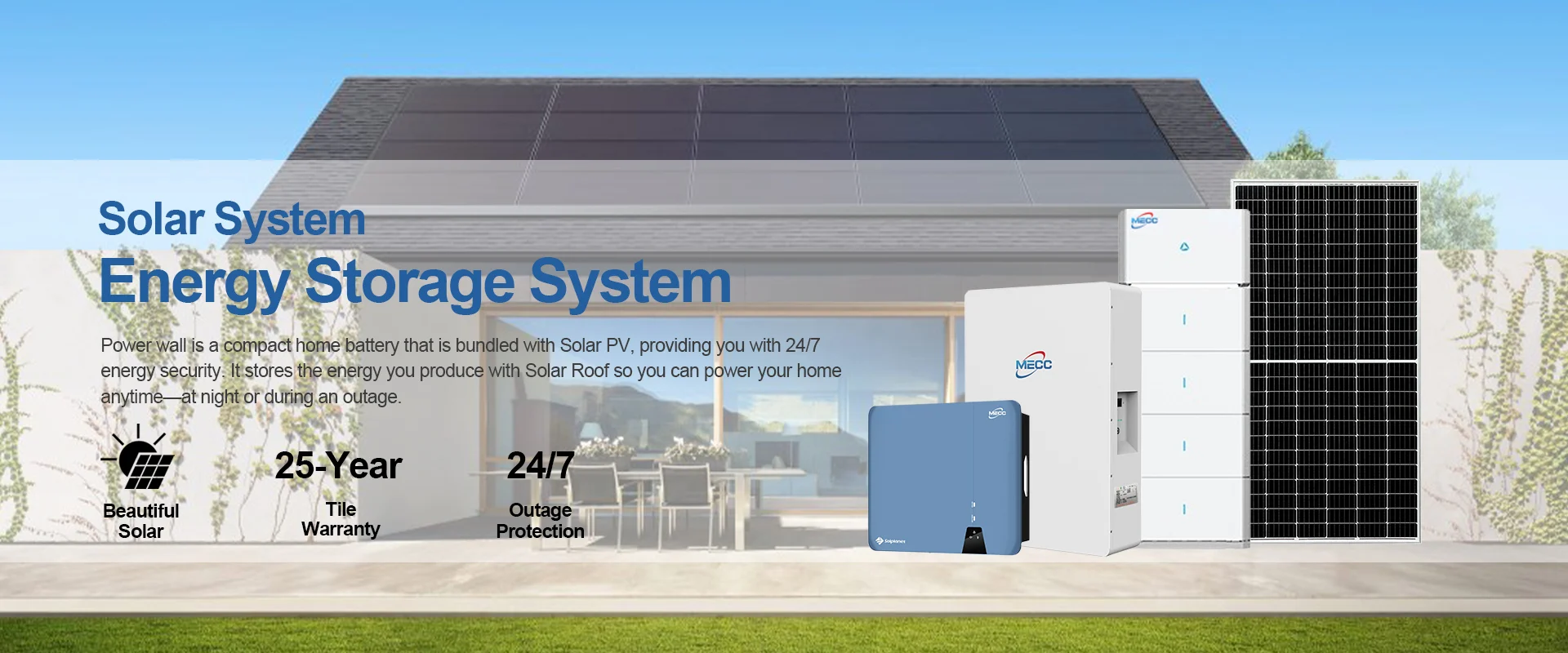 Complete Set Solar Energy Power Storage System 5000W-10KW
