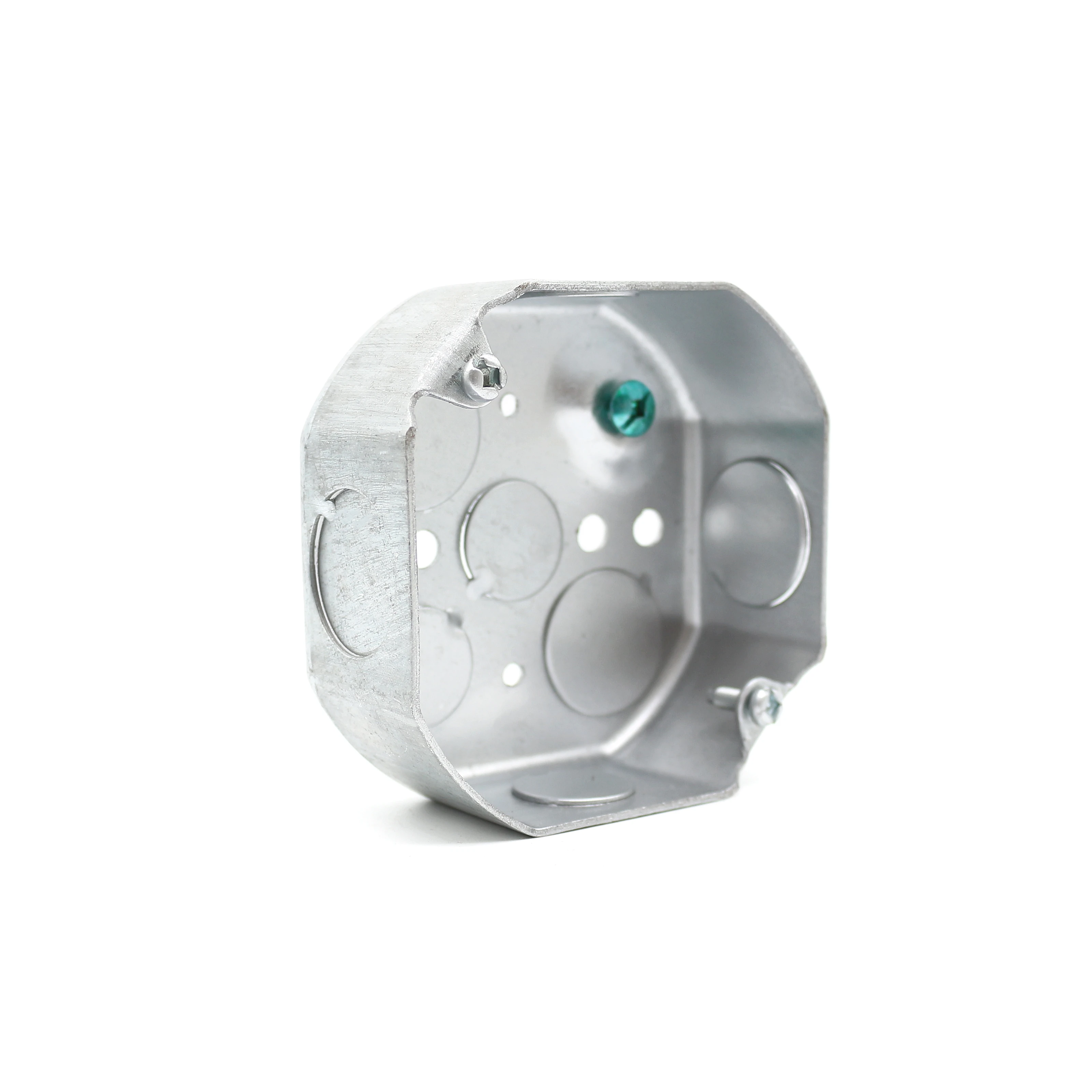 1-1/2" Deep Octagon Ceiling Mounted Metal Outlet Boxes - Buy 4" Octagon ...
