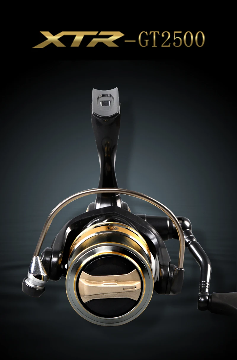 Alpha Fishing Spinning Reel - 7+1BB, 10KG Drag, 2500 Size