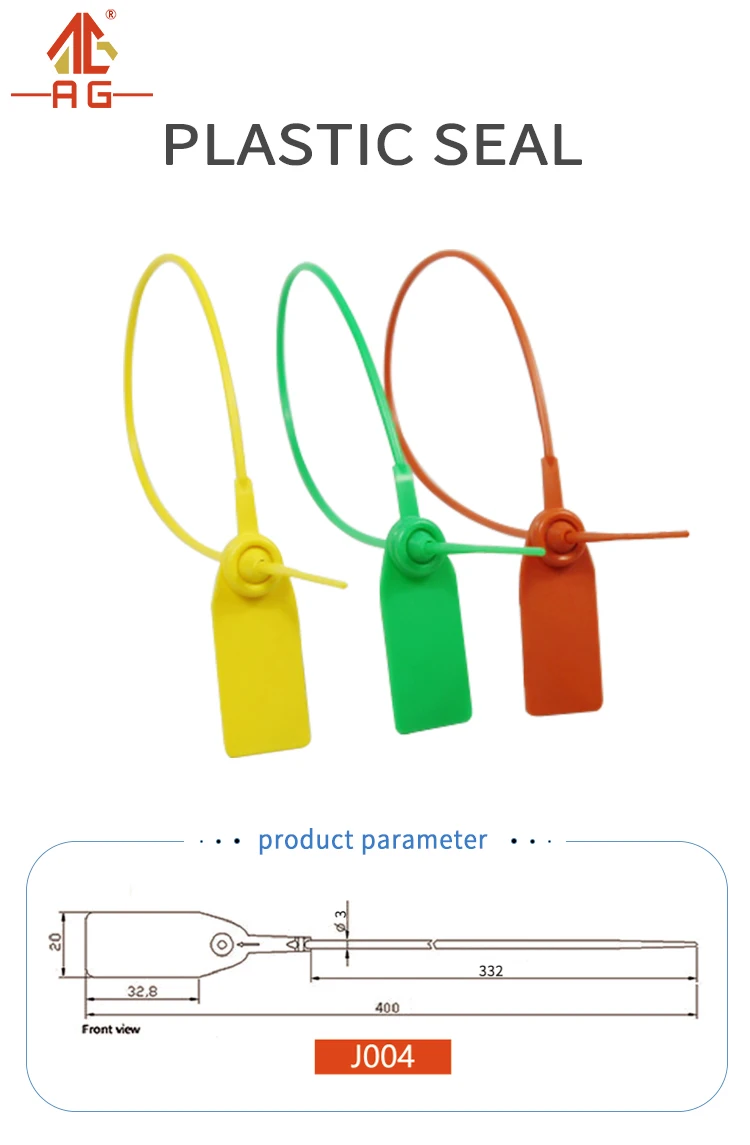Tamper Evident Plastic Ballot Box Security Seal For Election Disposable ...