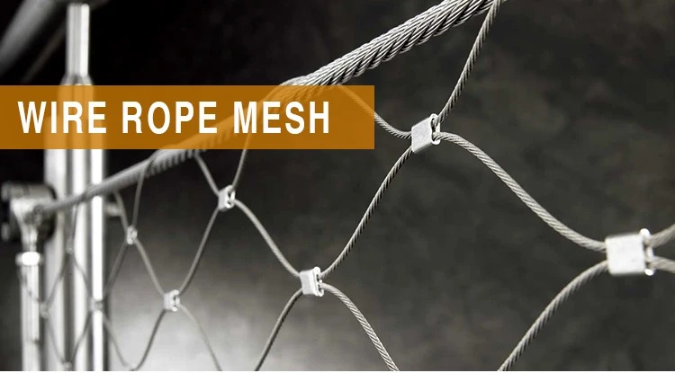 wire rope mesh,stainless steel cable mesh、wire mesh