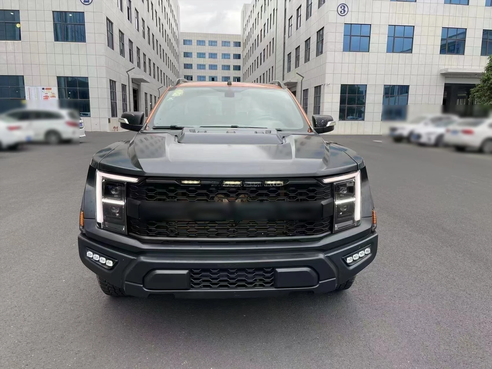 Djh Bodykit For Ford Ranger T6 T7 T8 F150 2013-2020 To 2021 F150 Raptor ...