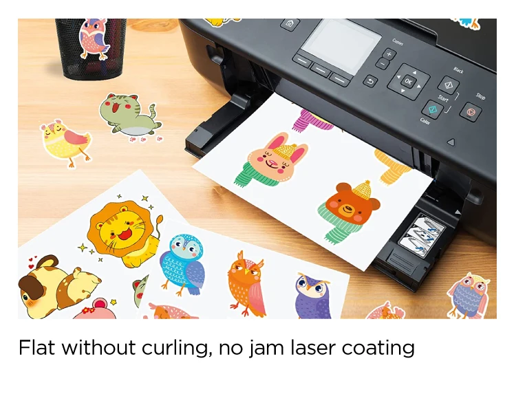 Premium Printable A3 Sticker Vinyl Paper Sticker Paper A3+ Size Color ...