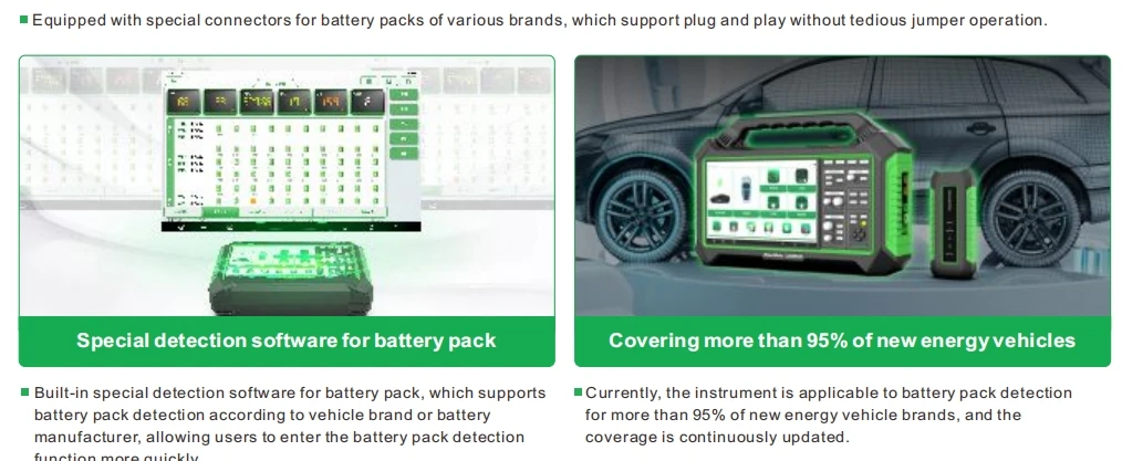 ISmart EV P03 Diagnostic Instrument - Intelligent Battery Pack Analyzer ...