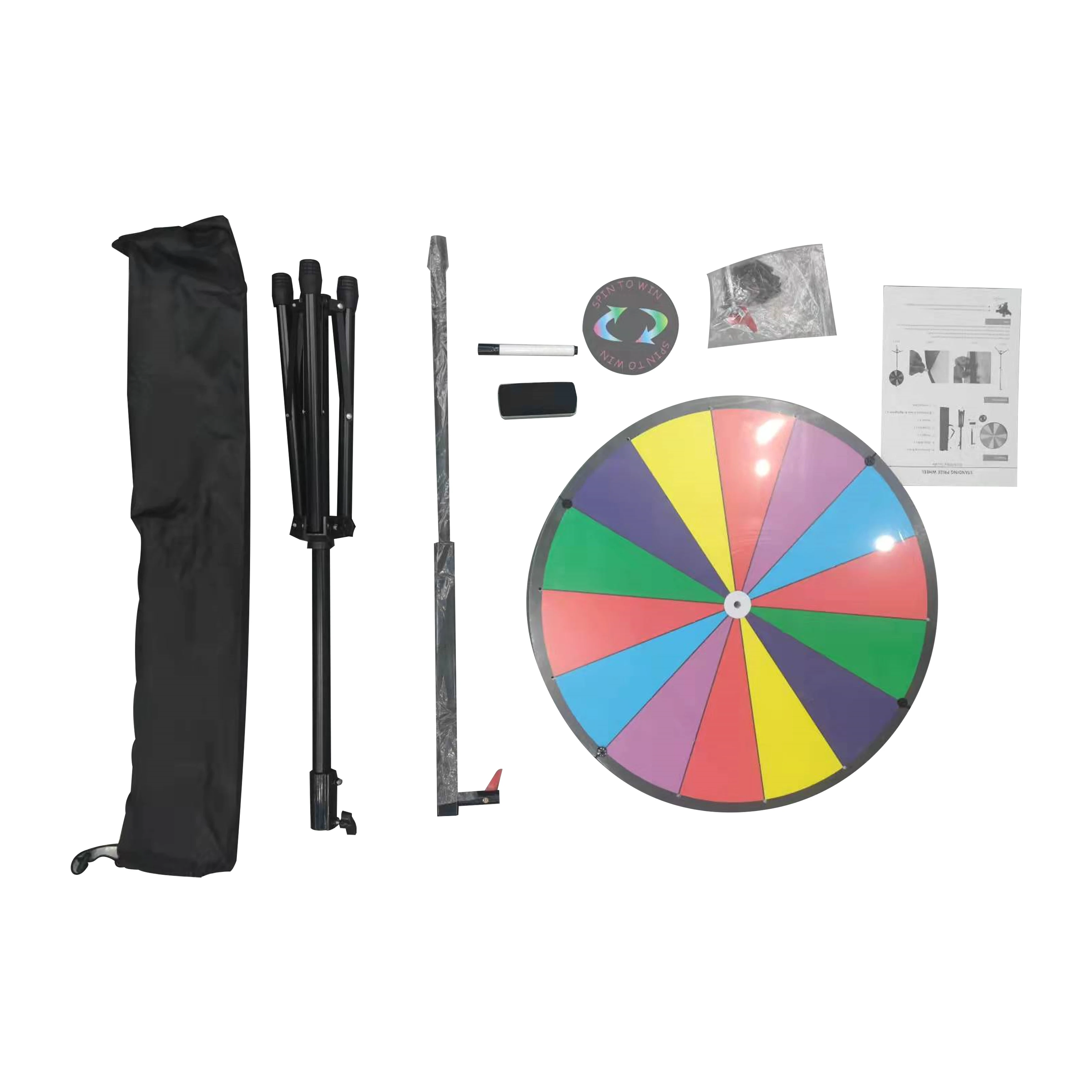 Wheel of Fortune Wheel Spinner - Standing Spinning Prize Wheel