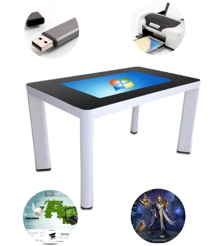 43 Inch Pc Built In Touch Screen Interactive Multi Touch Table Coffee ...