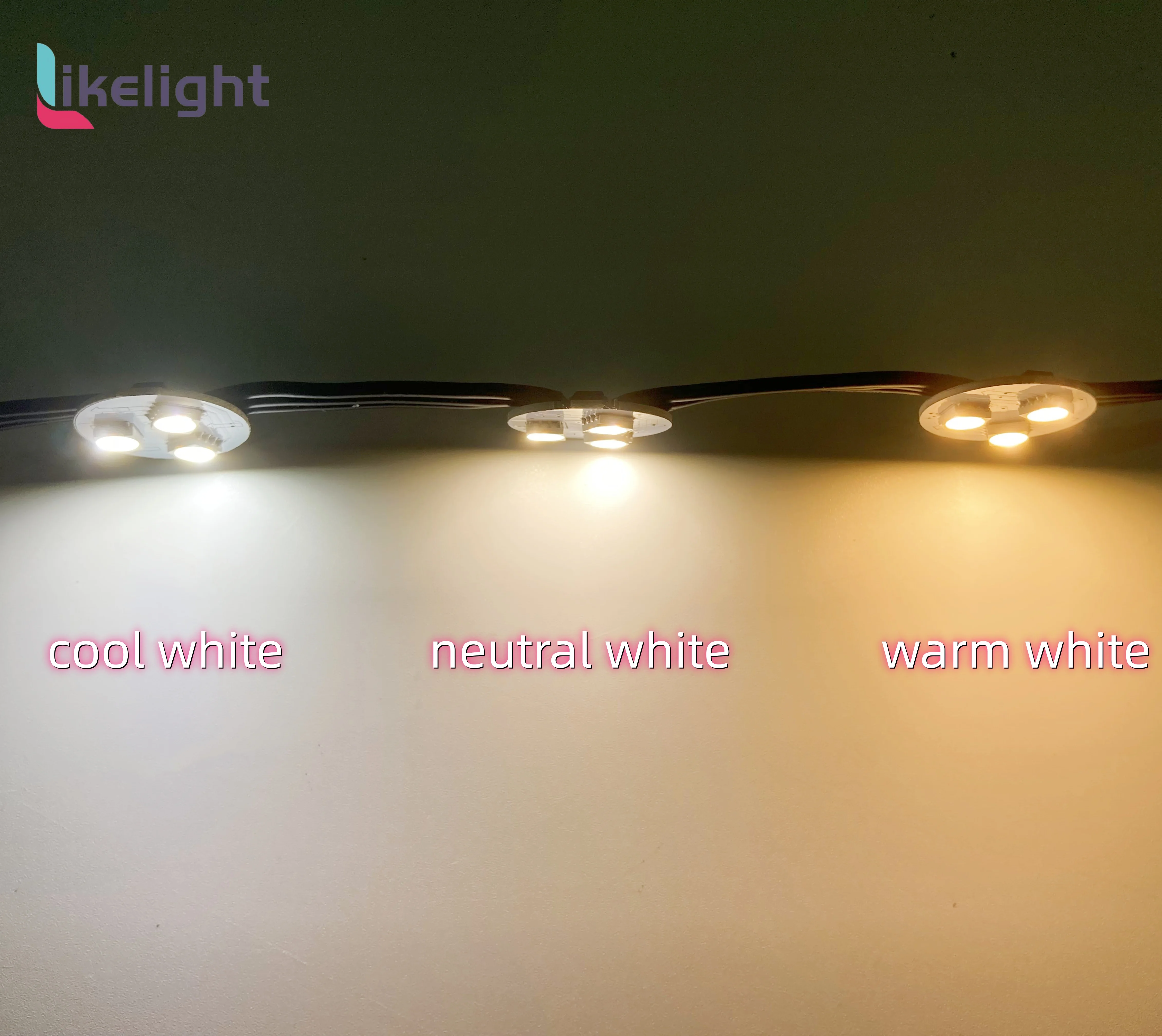 30mm UCS2904 RGBW Permanent Outdoor Christmas Pixel String LED Lights ...