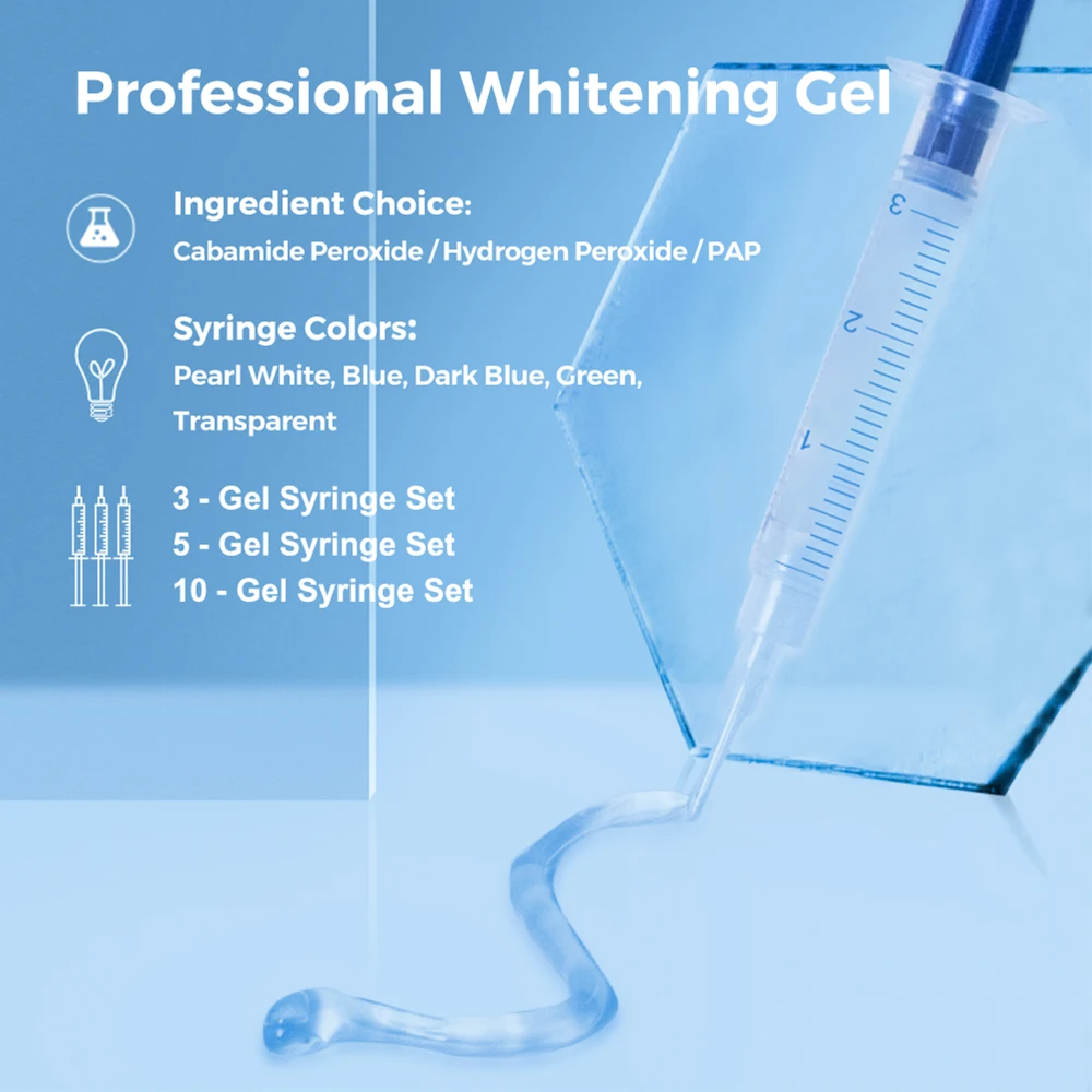 Luxury Teeth Bleaching System - Private Label Whitening Kit