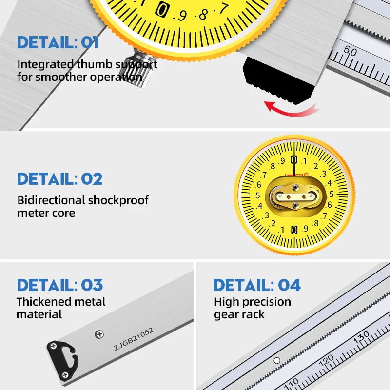 Alibaba.com: Heng Liang 8-150mm Bore Inner Diameter Dial Vernier ...