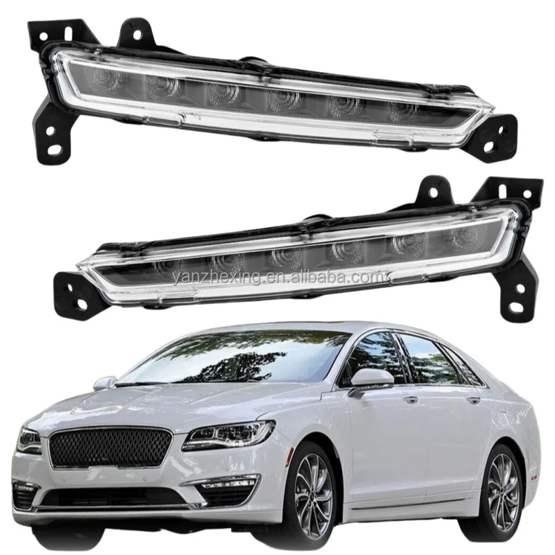 Car Rear Bumper Led Drl Daytime Running Light Fog Light Fog Lamp Hp5z ...