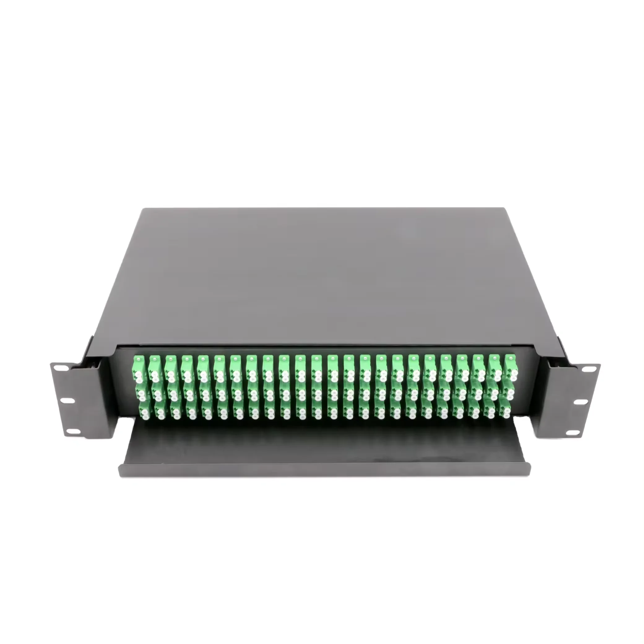 Drawing Type Rack Mount Terminal Box 3u 144core Lc / Apc Duplex Optical ...