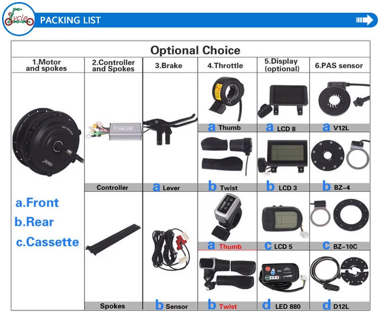 Electric Bike Color Displayoled Display For Digitech 24v 36v 48v ...