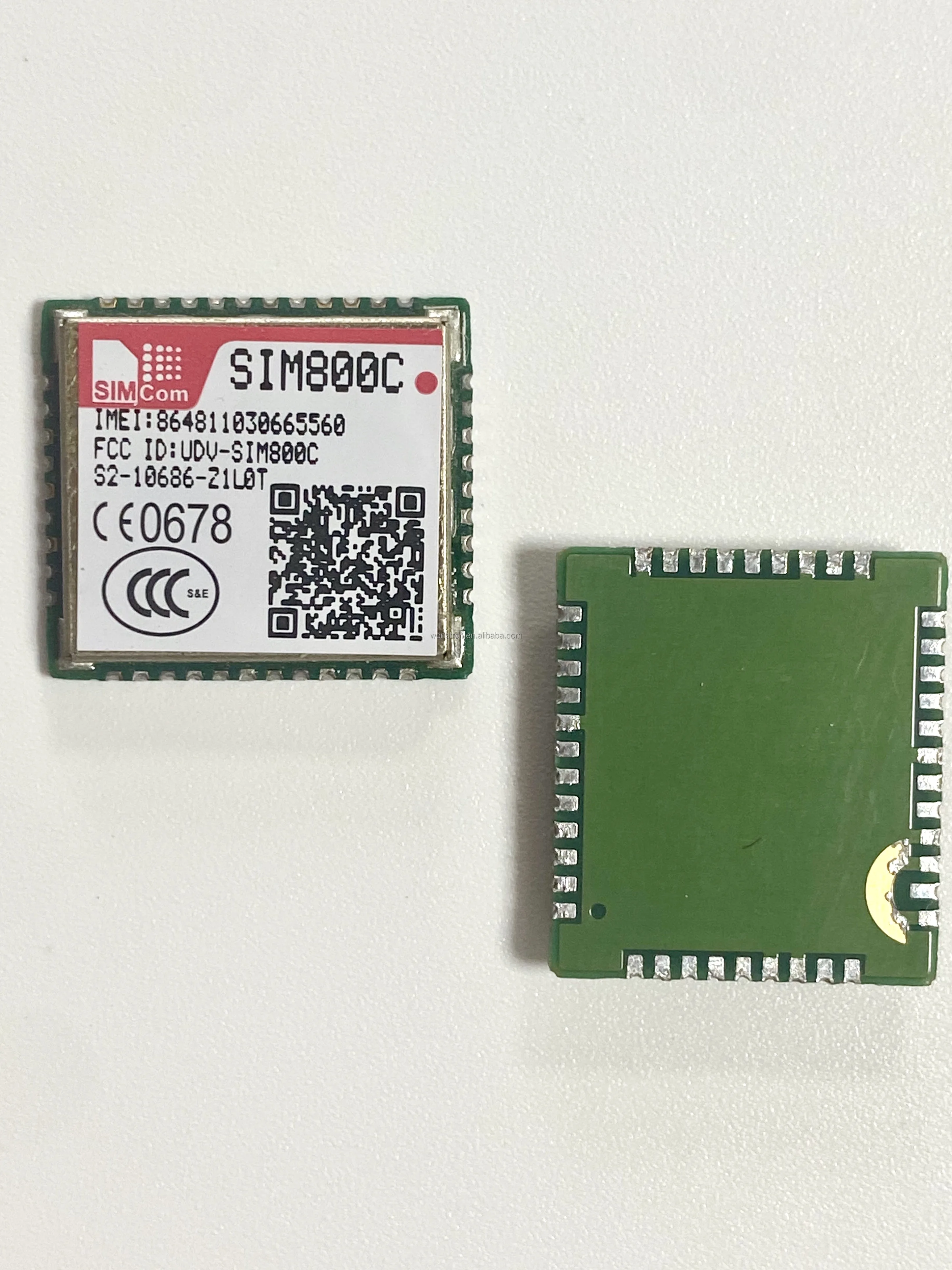 Compact Design Integrated Circuit Sim800c Voice Sms Data Simcom Gsm ...