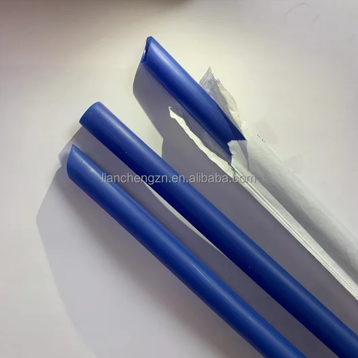 Lian Cheng 12230mm Individually Colored Straw Logo Printed PP Plastic ...