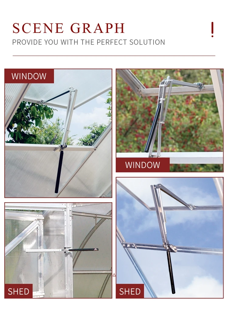 Auto Opening and Closing Window Opener for Green House Storage Room ...