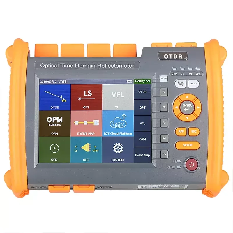 1310 1550nm 32/30db Smart Reflectometre Otdr Fiber Optic Tester Touch ...