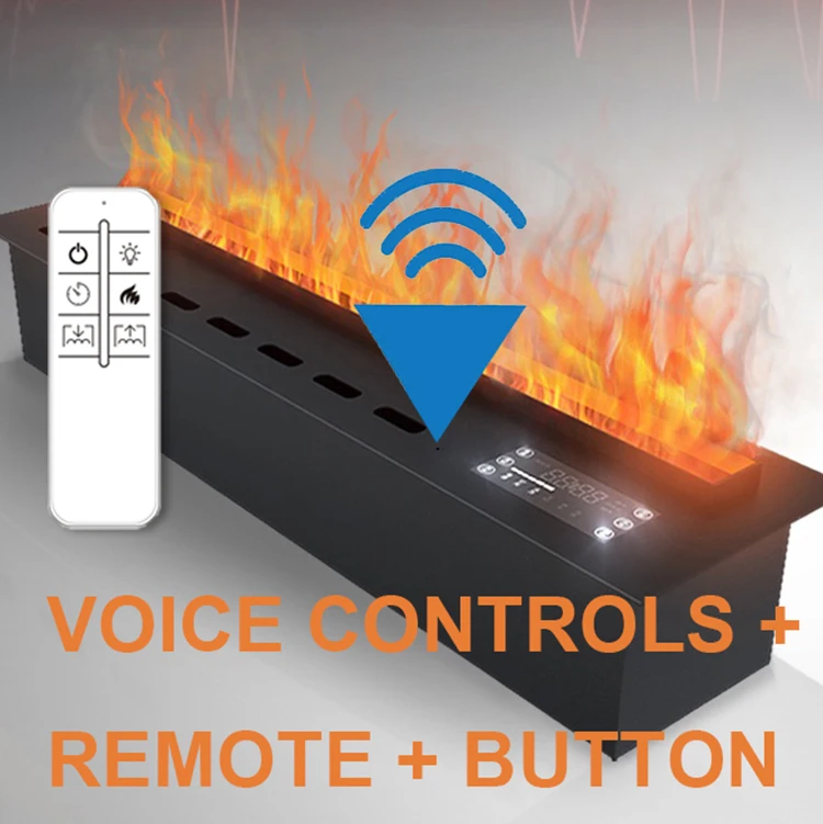 Home 3d Atomizing Fireplace European Decoration Embedded 1000 Mm ...