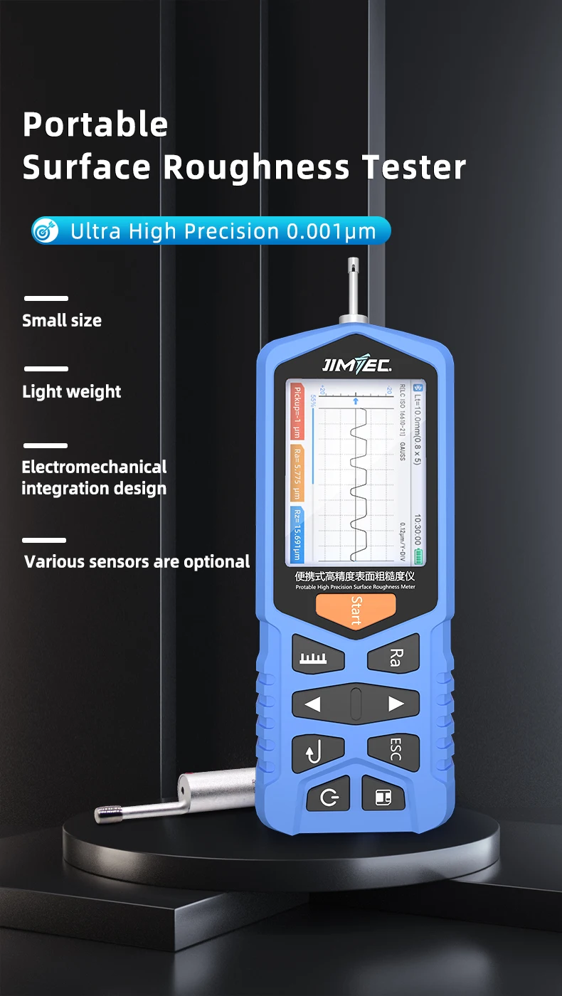 Jitai8102plus Portable Digital Roughness Measuring Instrument