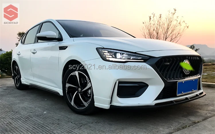 For Mg6 Body Kit 2020-2021 Mg6 Front Lip Style Ak Bumper Rear Lip Side ...