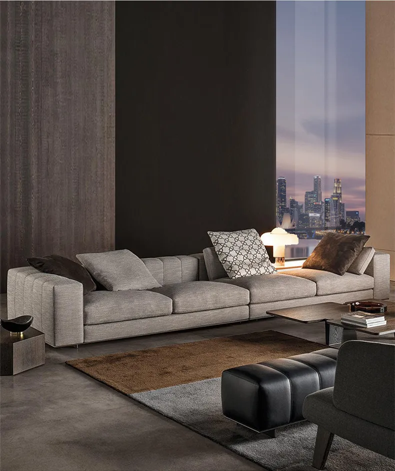 Modern Villa Corner Chaise Sofa Set - U Shape Sectional Design, Luxury ...