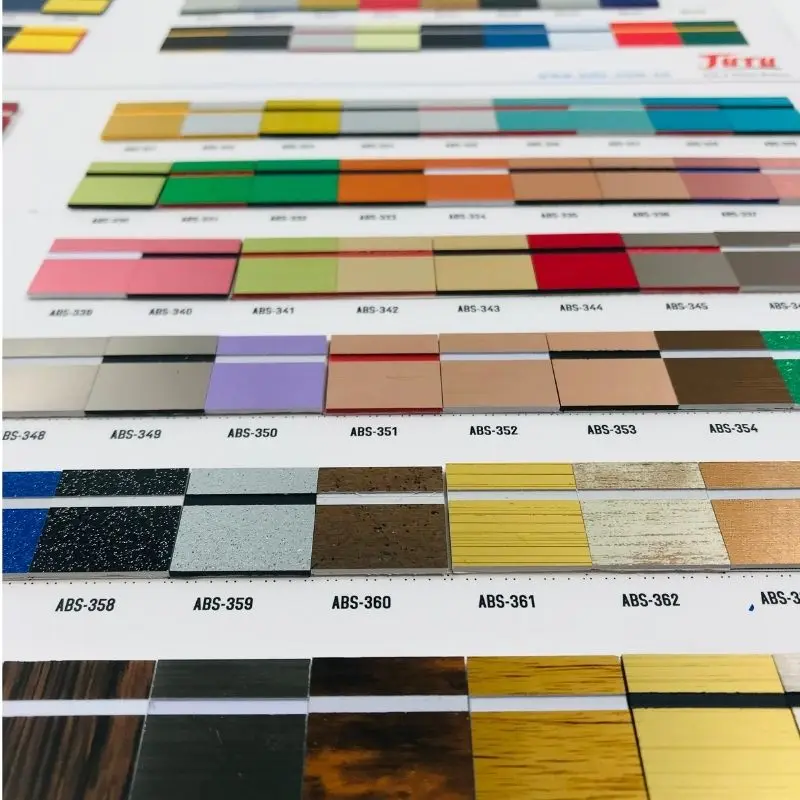 Plastic Abs Double Color Laminate Sheet Suitable For Laser Engraving ...